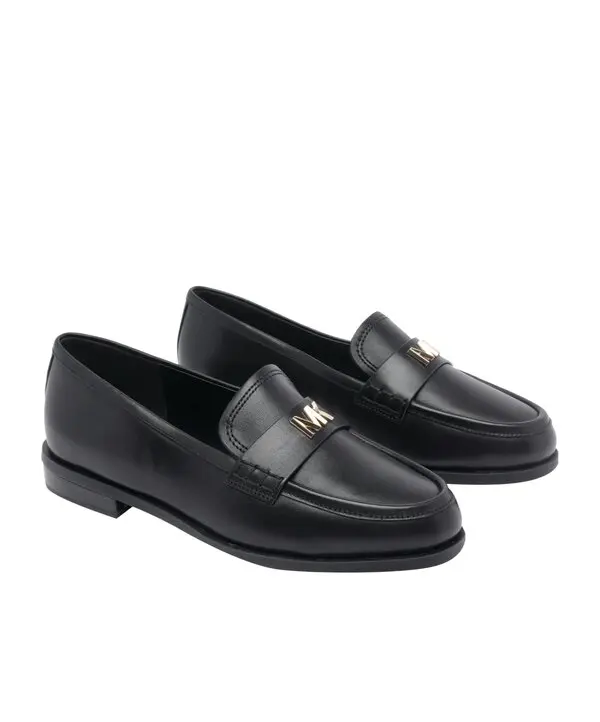Michael Kors Logo Plaque Slip-on Laofers