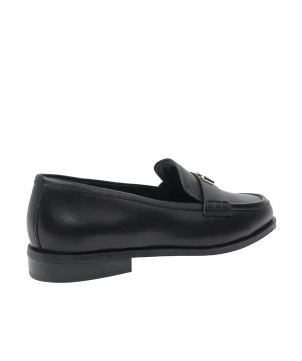 Michael Kors Logo Plaque Slip-on Laofers