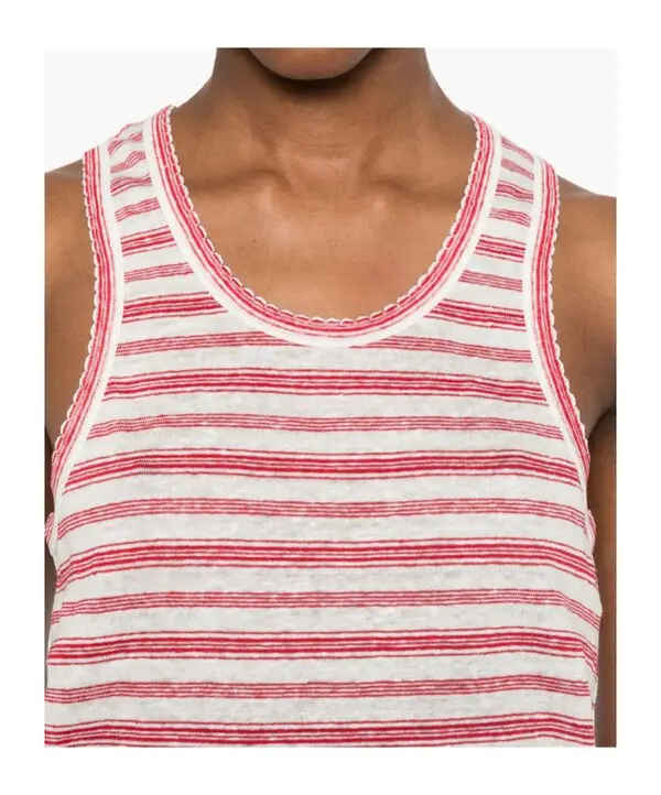 A.p.c. Striped Tank Top