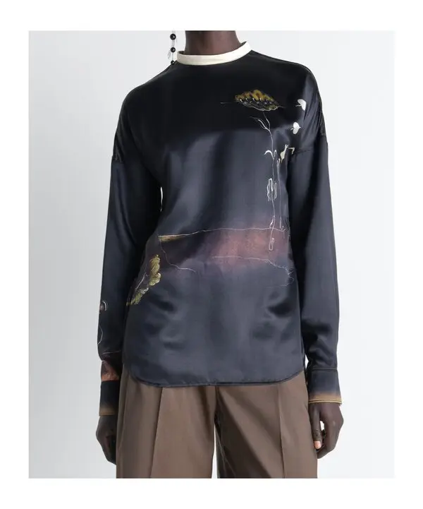 LEMAIRE Printed Blouse