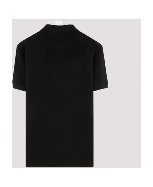 Play Comme Des Garcon Comme Des Garçons Play Logo Patch Short Sleeved Polo Shirt