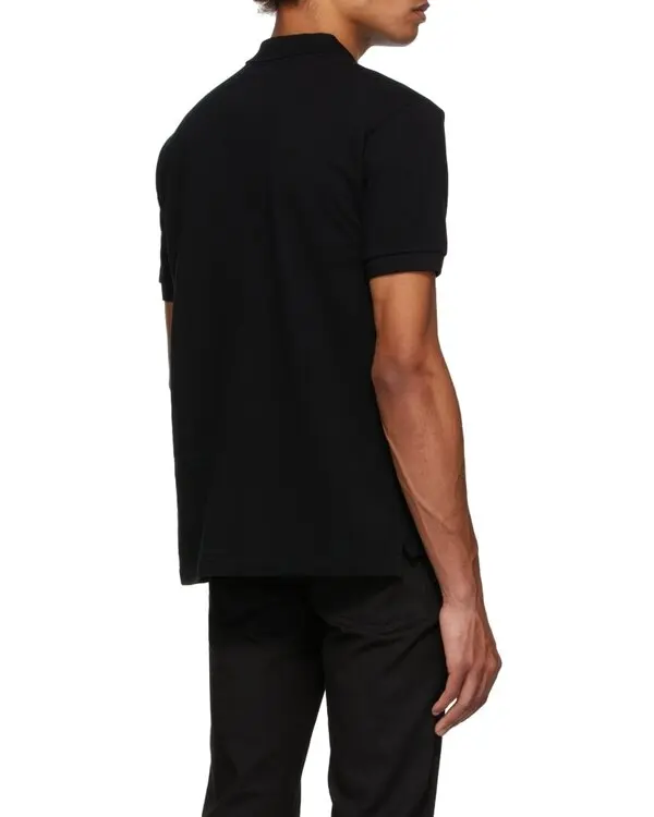 Play Comme Des Garcon Comme Des Garçons Play Logo Patch Short Sleeved Polo Shirt