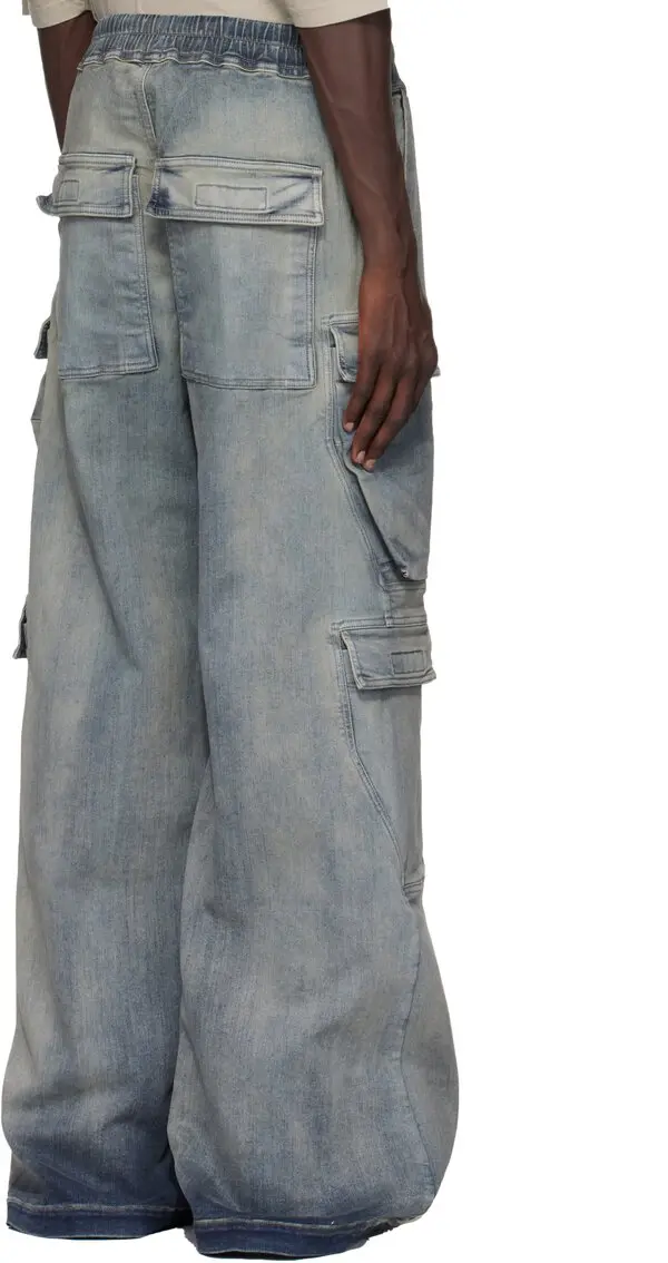 Rick Owens Double Cargo Belas Jeans