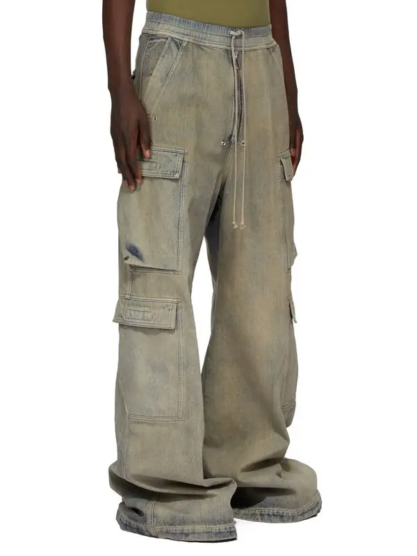 Rick Owens Double Cargo Jumbo Belas Jeans