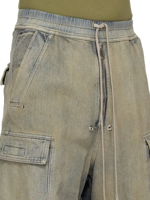 Rick Owens Double Cargo Jumbo Belas Jeans