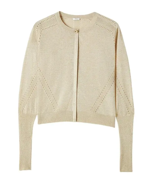 JOSEPH Tasse Cardigan - Gilded