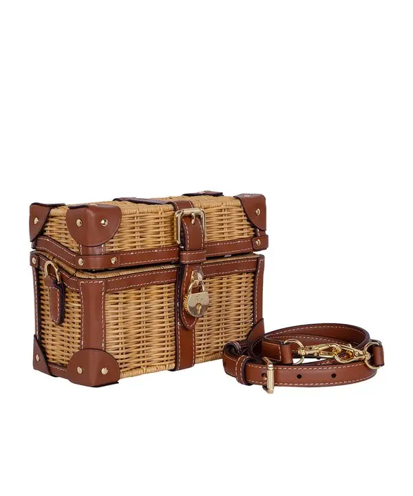 Ralph Lauren Tanner Luggage Crossbody Bag