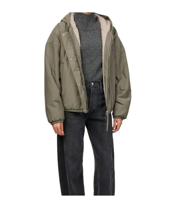 Canada Goose Alberni Reversible Fleece Aviator Jacket