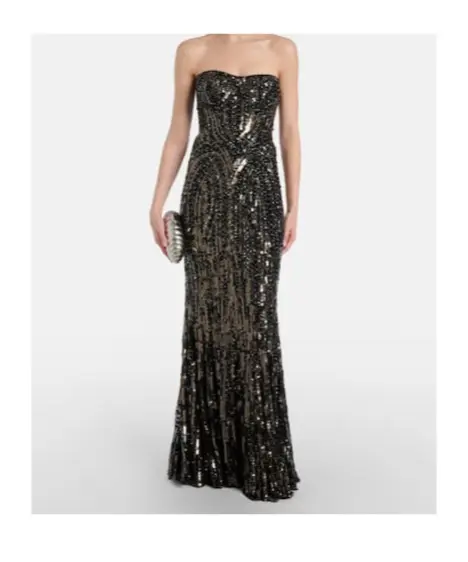 Jenny Packham Euphoria Embellished Bustier Gown