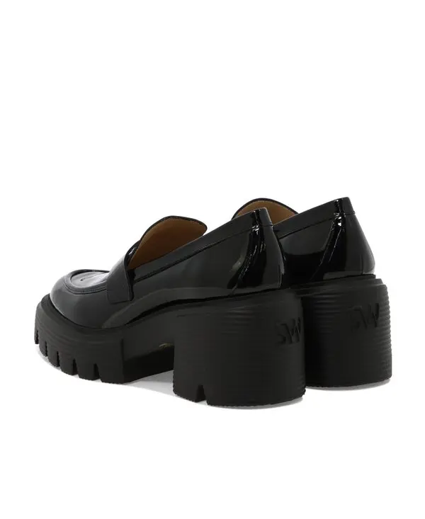 STUART WEITZMAN Soho 60mm Platform Leather Loafers