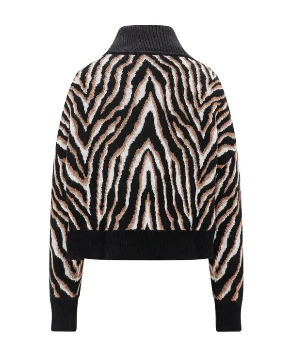 Erika Cavallini Patterned-intarsia Wool-blend Jumper