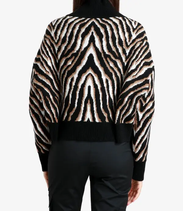 Erika Cavallini Patterned-intarsia Wool-blend Jumper