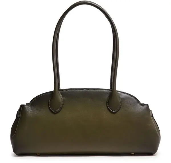 COACH Empire Carryall 34 Glazed Leather Shoulder Bag