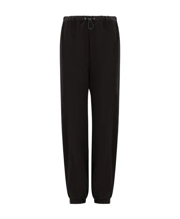Moncler Relaxed Fitting Straight Leg Trousers - Black