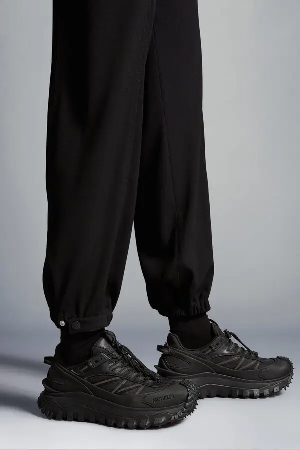 Moncler Relaxed Fitting Straight Leg Trousers