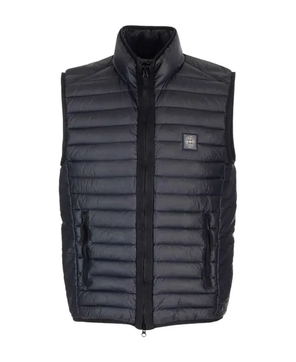 Stone Island Logo Patch Puffer Vest