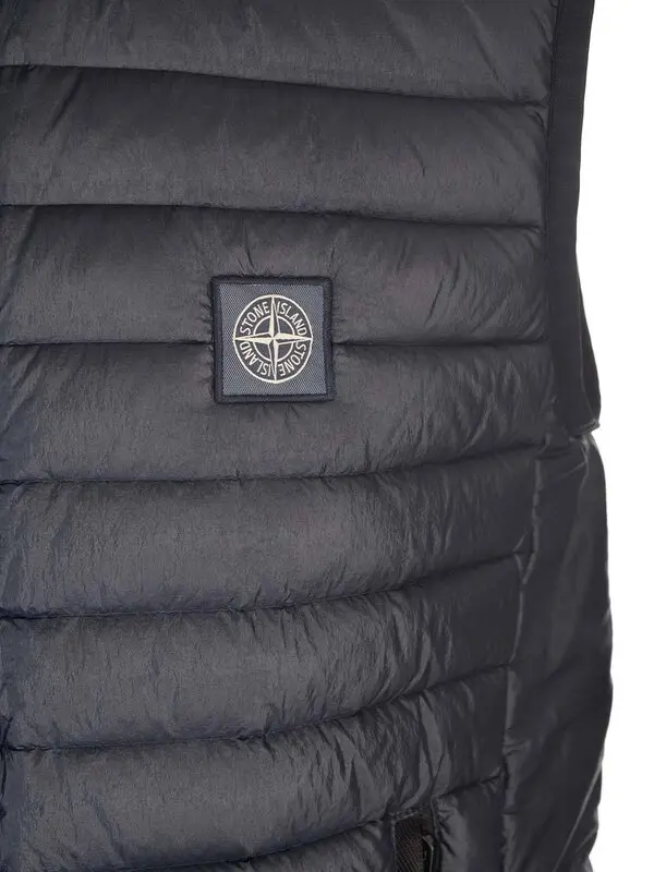 Stone Island Logo Patch Puffer Vest