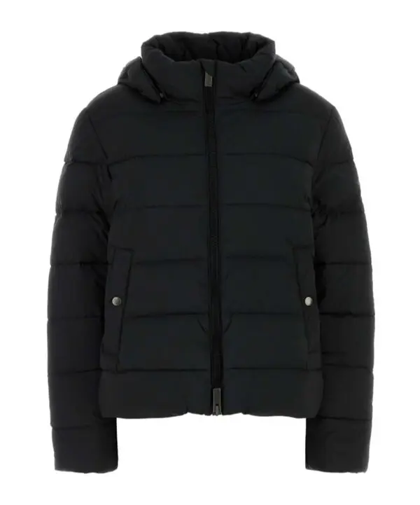 Pyrenex Spoutnic Quilted Down Jacket With Hood - Black