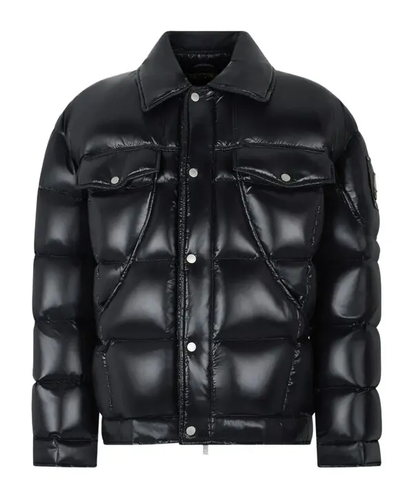 Moose Knuckles Padded Jacket With Faux Fur Collar