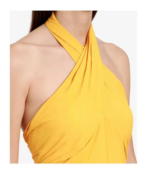 SEMICOUTURE Halter Neck Dress