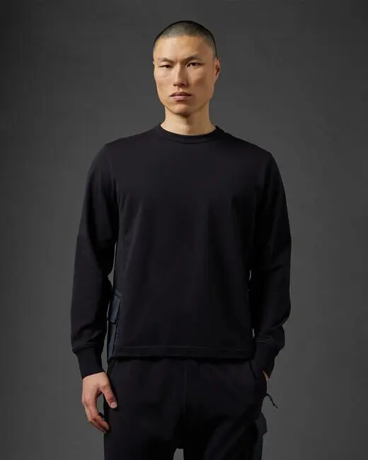 C.P. COMPANY Long-sleeved Crewneck Sweatshirt