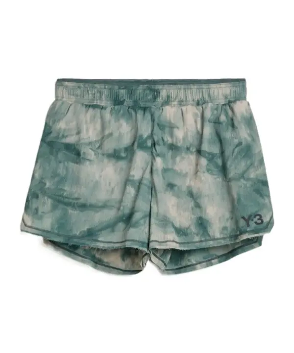 Y3 Aop Drawstring Running Shorts