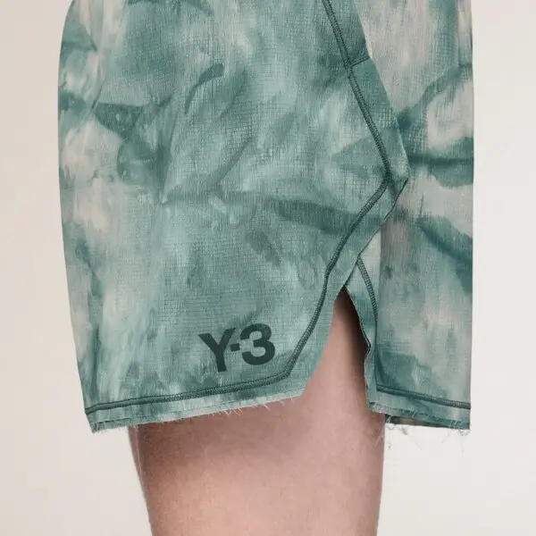Y3 Aop Drawstring Running Shorts