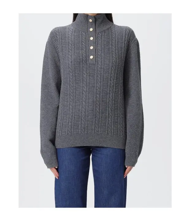 A.p.c. Cable-knit Button Sweater