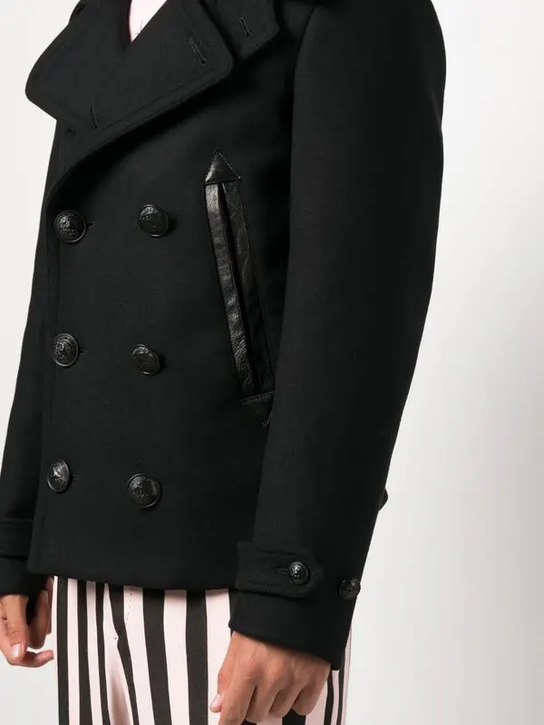 Dsquared2 Double-breasted Sailor Peacoat