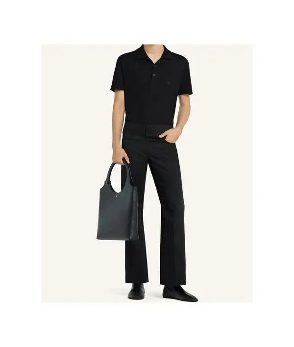 COURREGES Courrges Logo Embroidered Polo Shirt