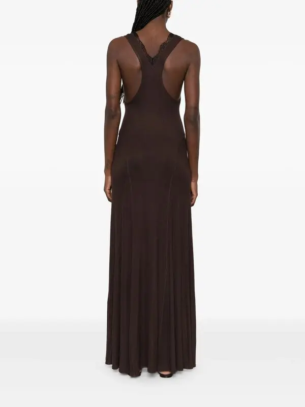 Nanushka Ignia Lace-detail Maxi Dress
