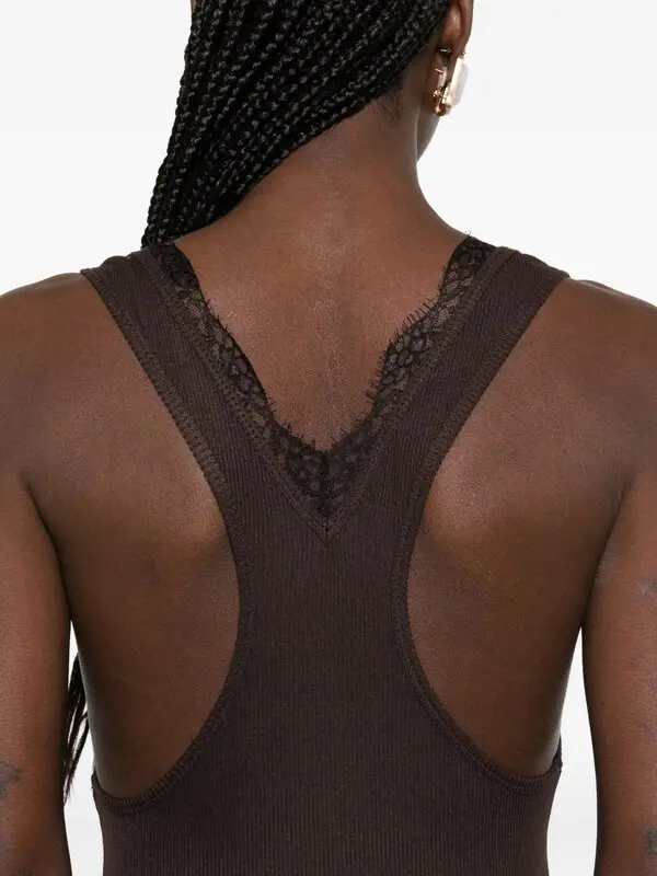 Nanushka Ignia Lace-detail Maxi Dress