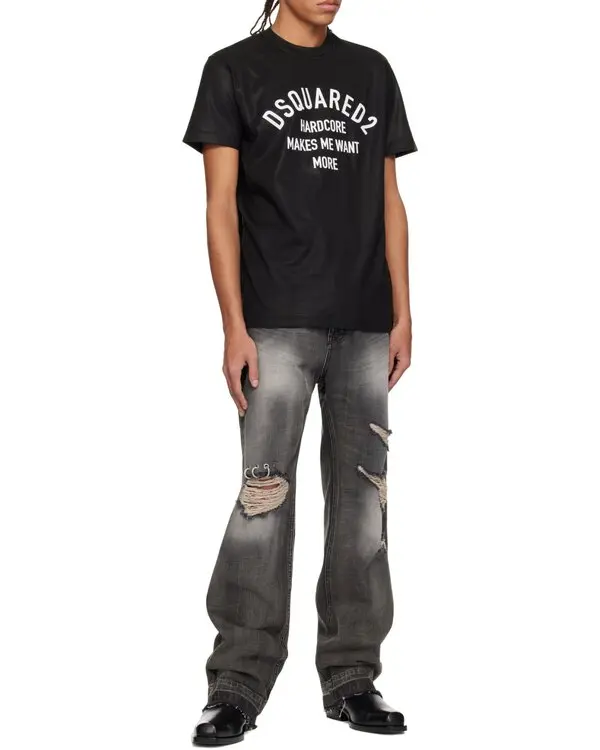 Dsquared2 Logo Printed Crewneck T-shirt