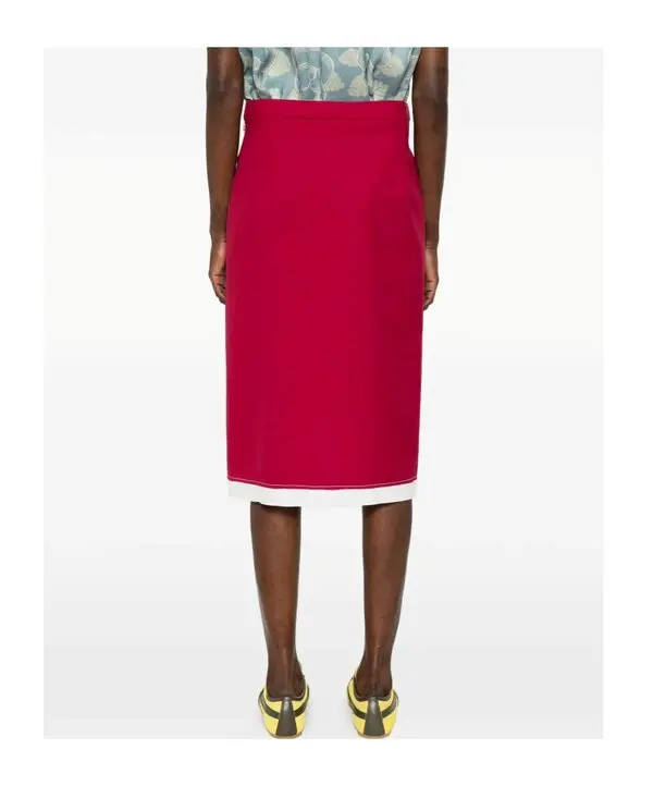 Marni Split-hem Midi Skirt