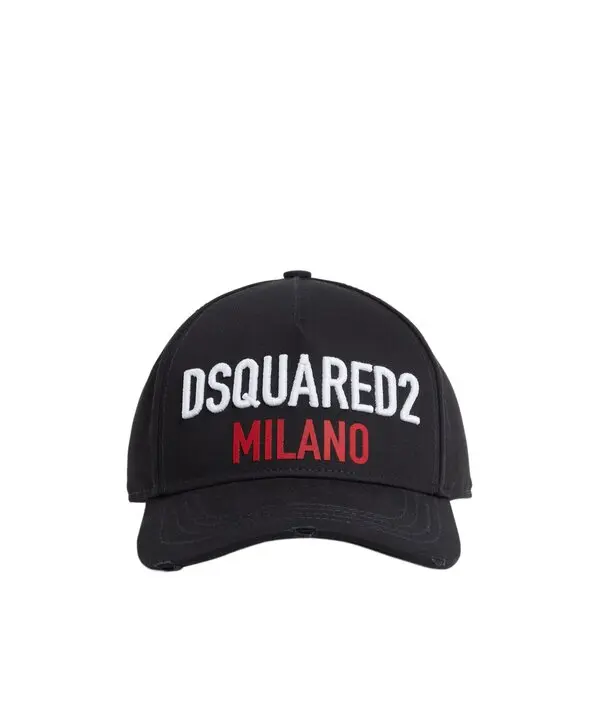 Dsquared2 Logo Embroidered Baseball Cap
