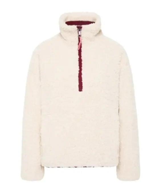 The Upside Harlow Fleece Sweatshirt - Macadamia