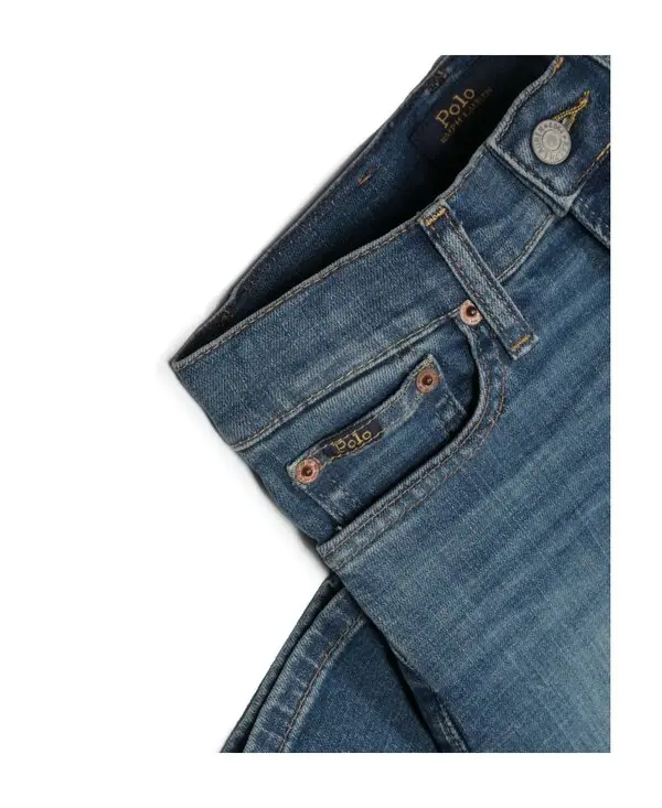 Polo Ralph Lauren Faded Mid-rise Jeans