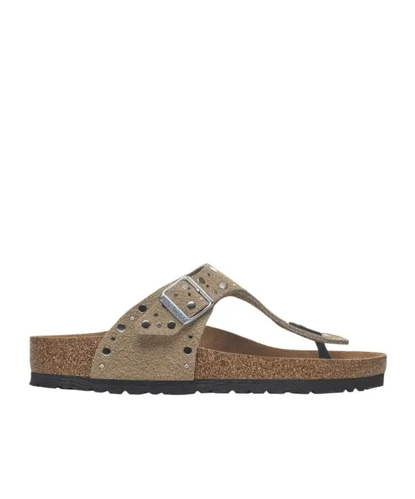 BIRKENSTOCK Gizeh Rivet Studded Thong Flat Sandals