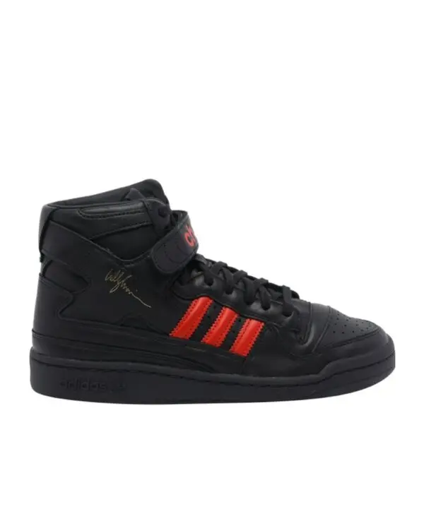 Adidas Originals X Willy Chavarria Forum 84 Hi Lace-up Sneakers - Black