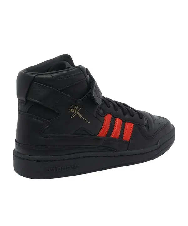 Adidas Originals X Willy Chavarria Forum 84 Hi Lace-up Sneakers - Black