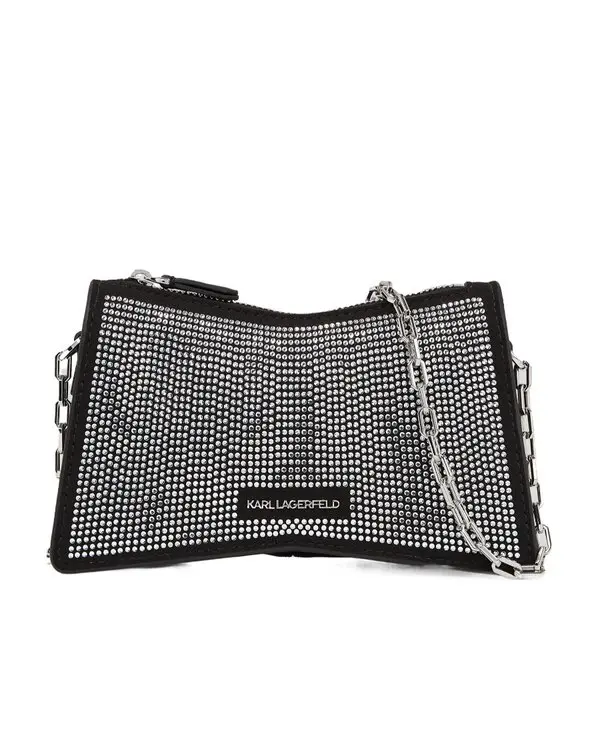 Karl Lagerfeld K/seven Element Crossbody Bag - Black