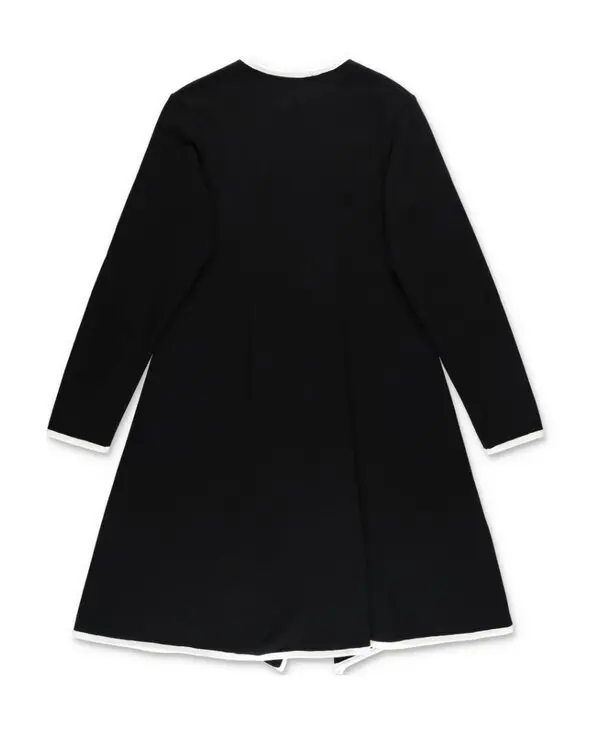 Marni Round Neck Long-sleeved Dress