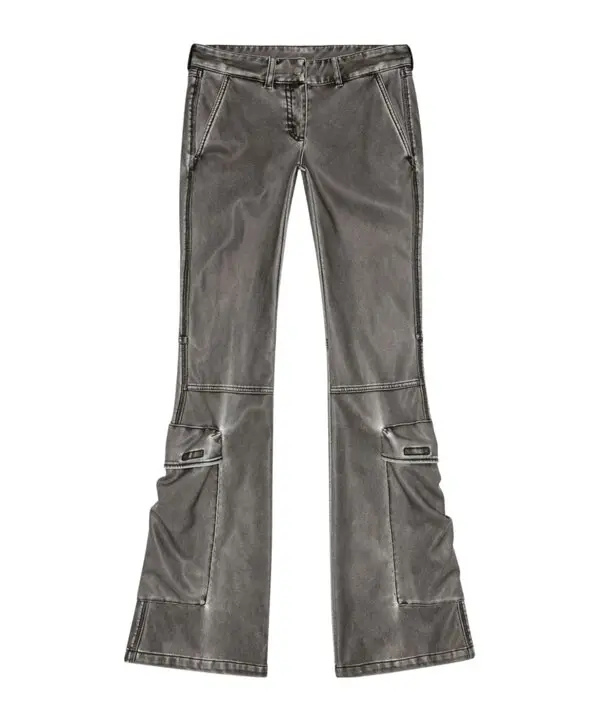 DIESEL® P-ower-p1 Bootcut Trousers - Black