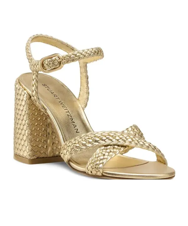 STUART WEITZMAN Alyssa Woven Block 85