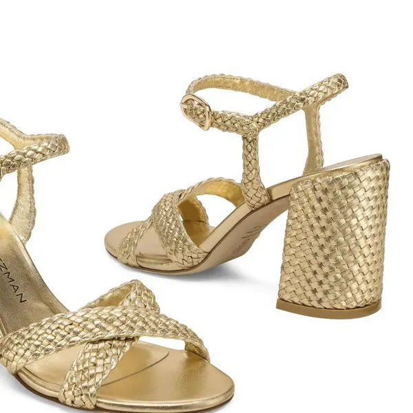 STUART WEITZMAN Alyssa Woven Block 85