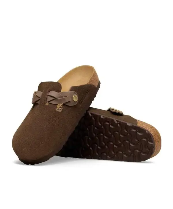 BIRKENSTOCK Boston Buckle-strap Mules