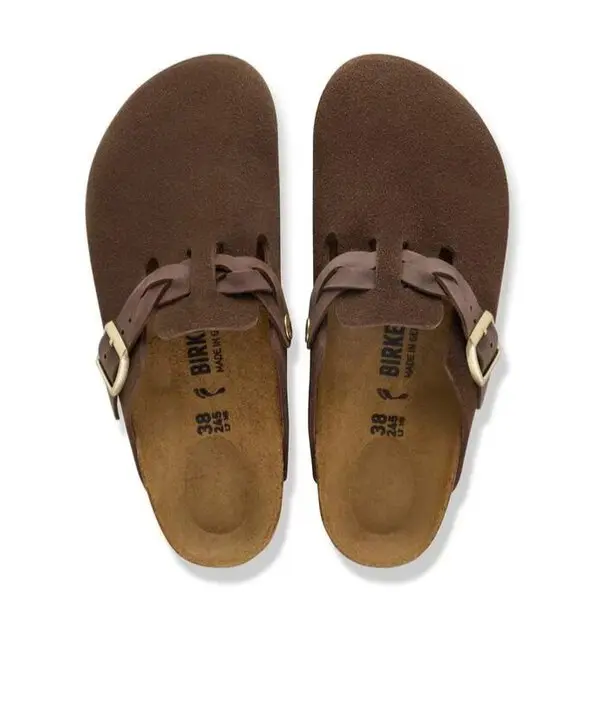 BIRKENSTOCK Boston Buckle-strap Mules