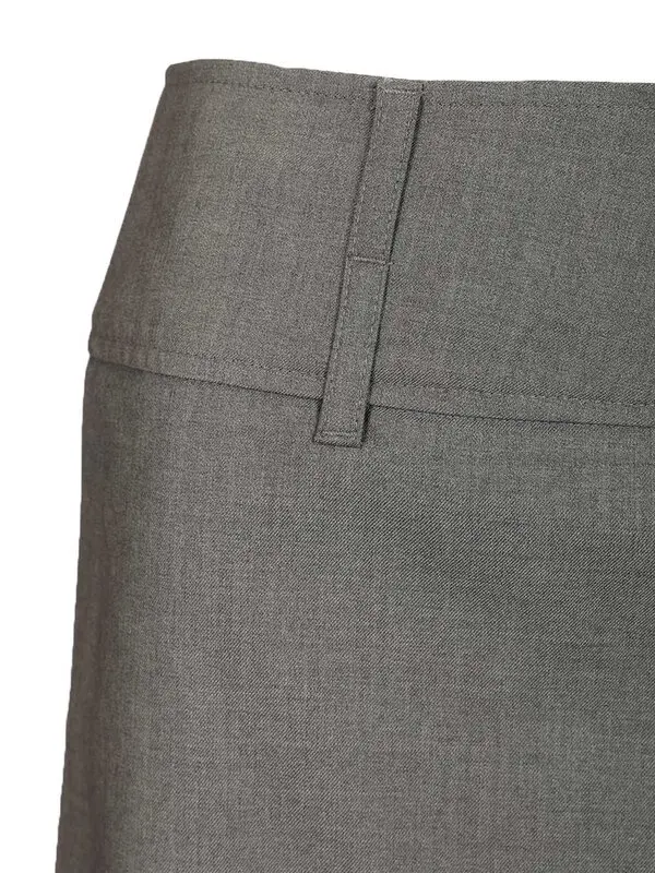 DUNST Micro Mini Skirt - Grey