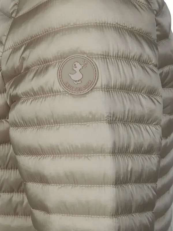 SAVE THE DUCK Zip-up Hooded Quilted Jacket