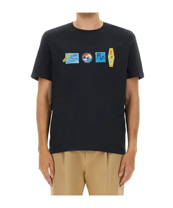 Paul Smith Stickers Print T-shirt